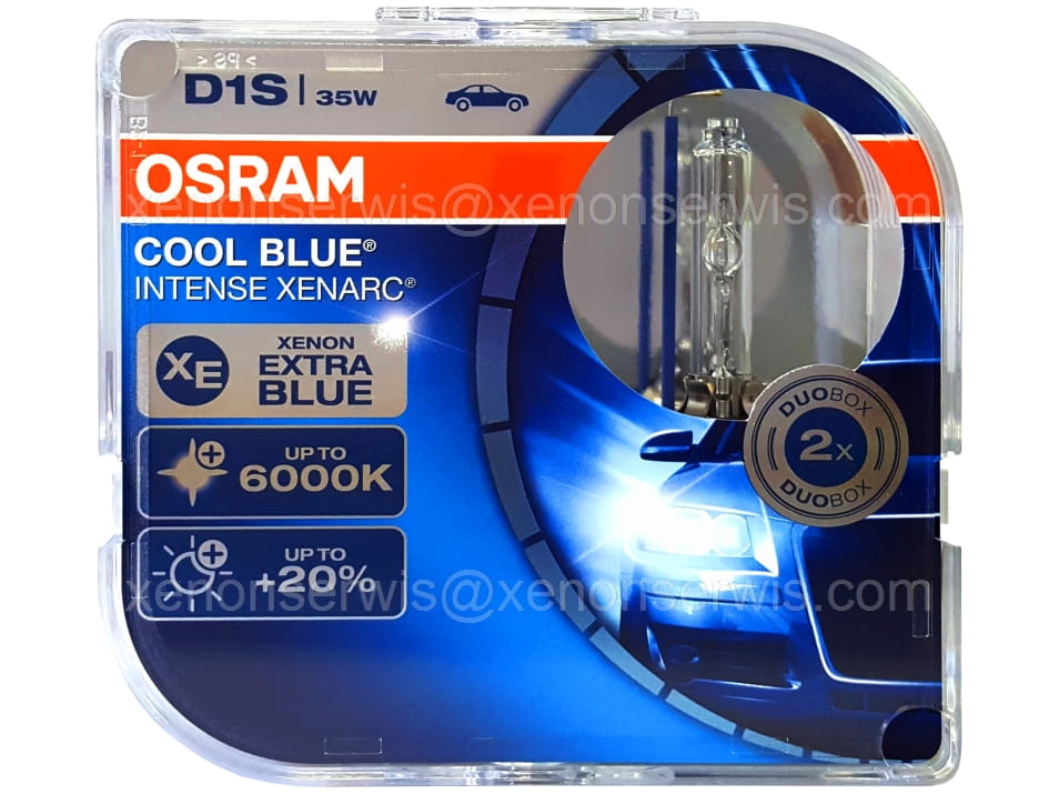 2x Żarówka Żarnik Bi-Xenon Ksenon D1S 66140CBI Osram Xenarc Cool Blue ...